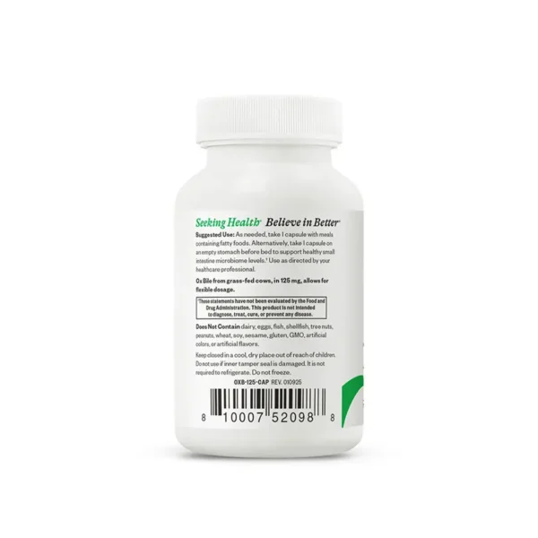 OX BILE – Origenes – Medicina funcional